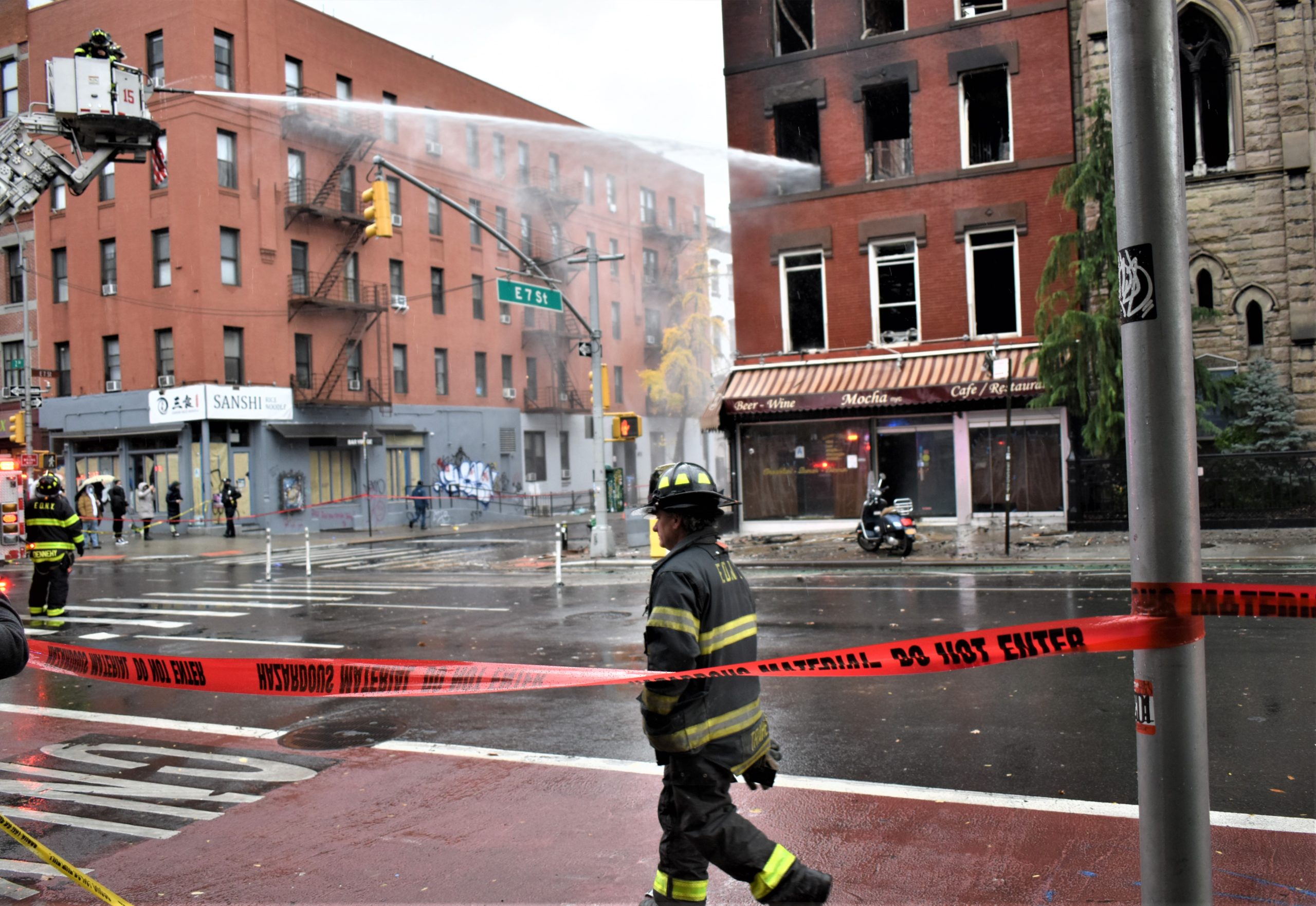 FDNY FIREMAN WALK RED TAPE HOOK LADER 12 6 20 – DIPLOMATIC TIMES